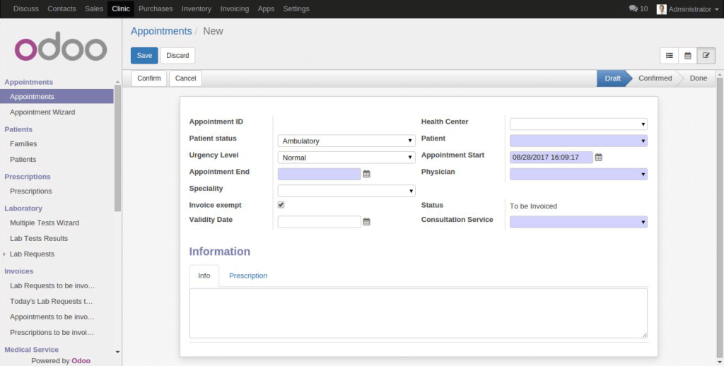 Best Clinic Management Software | Macrofix Odoo Solution